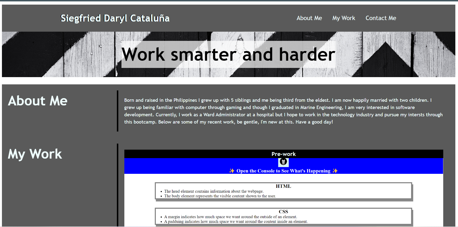 DarylCata // Web Developer
